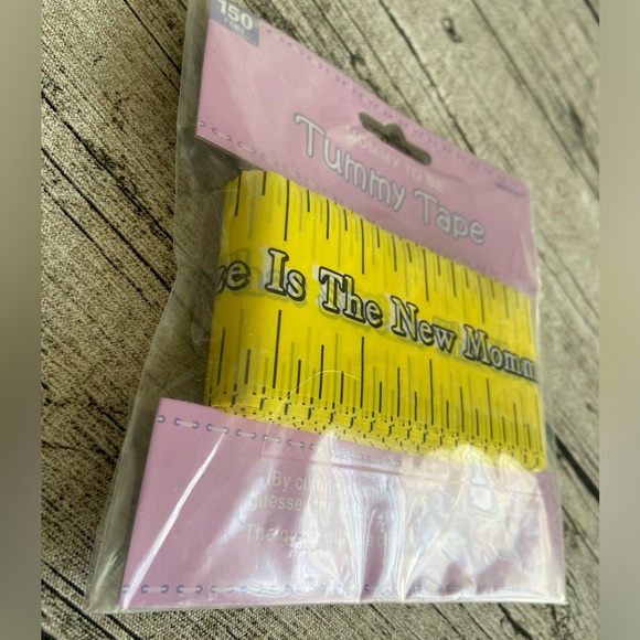 Party Supplies | Nwt Baby Shower Game Tummy Measuring Tape To Celebrate ...